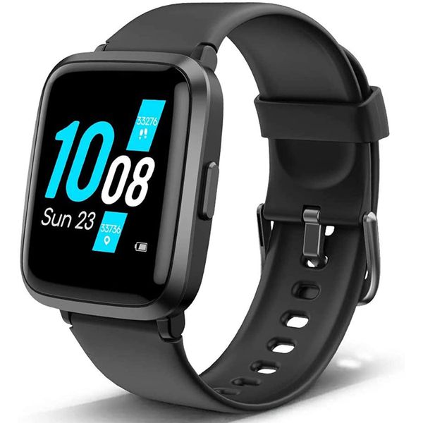 Lintelek Smartwatch Fitness Armband 205U Schwarz Handyhuellen