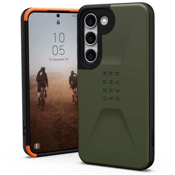 Civilian Backcover fur das Samsung Galaxy S23 Olive